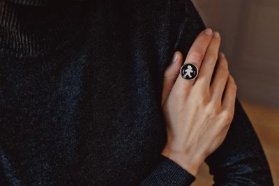 VERBA collection of rings, earrings, pendants with charming teddy-bears ...